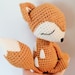 Effie the Fox PDF Crochet Plush Pattern - Etsy