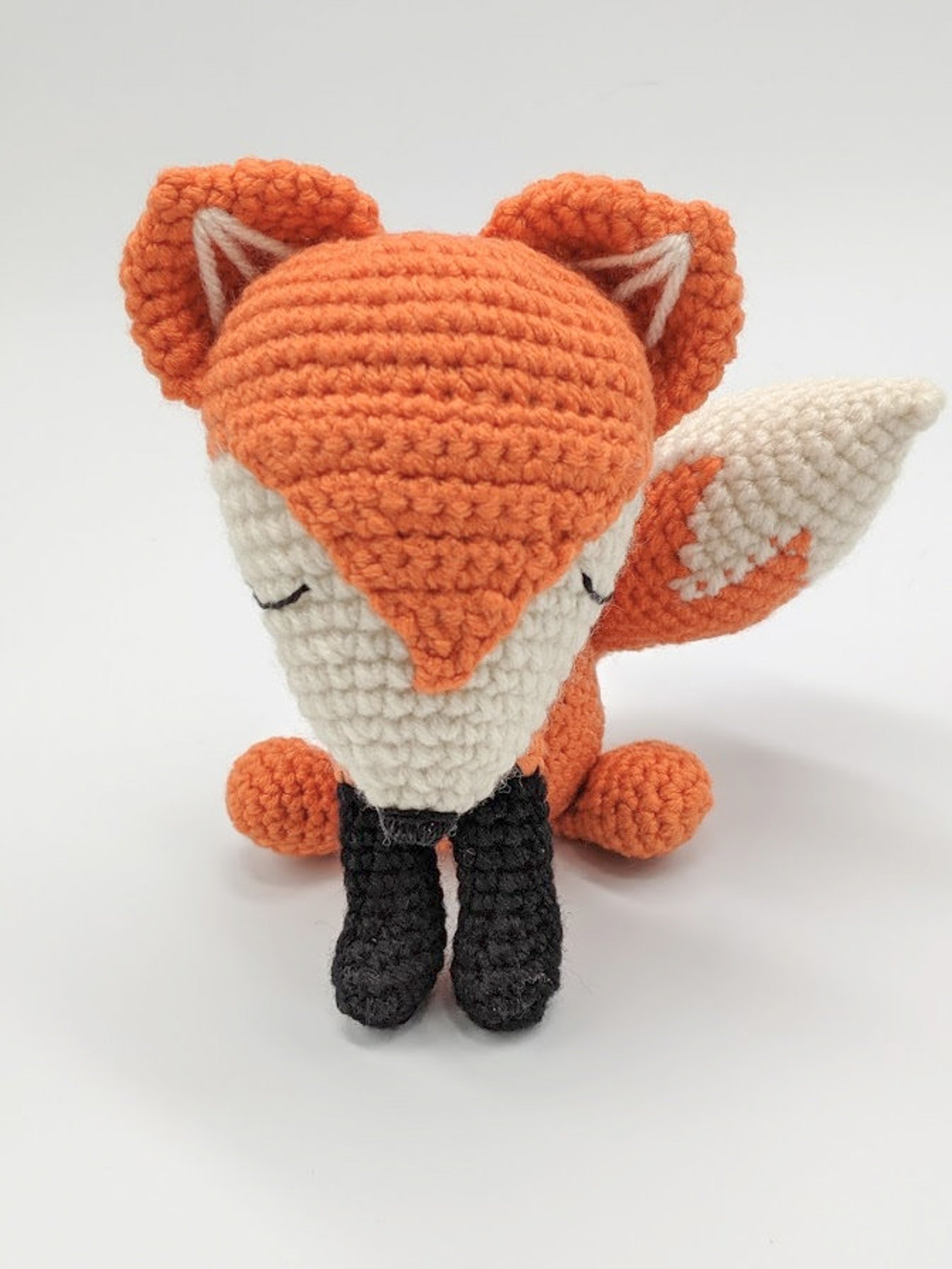 Effie the Fox PDF Crochet Plush Pattern | Etsy