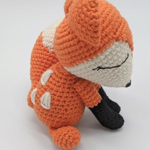 Effie the Fox PDF Crochet Plush Pattern - Etsy
