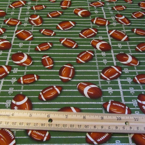 Football Fabric - Etsy