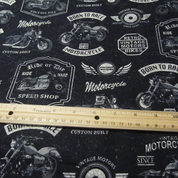 Motorcycle Fabric - Etsy