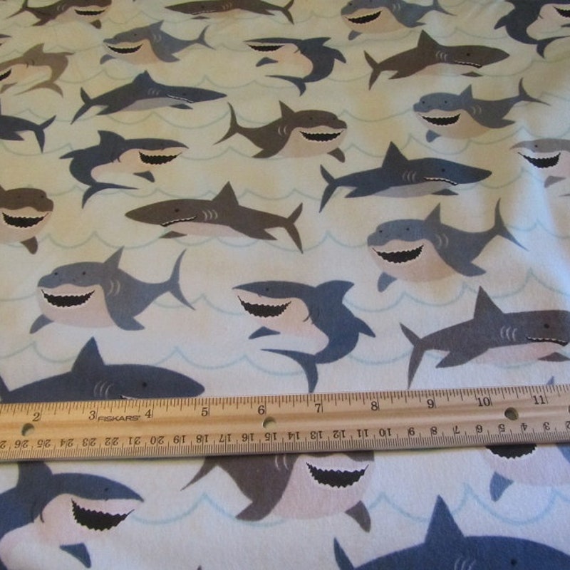 Shark Fabric - Etsy