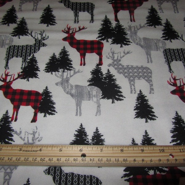 Elk Fabric - Etsy