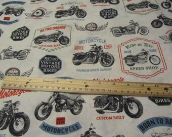 Motorcycle Fabric - Etsy