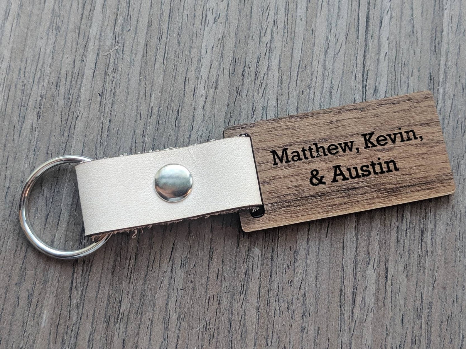 Personalized Wood Keychain Custom Wood Keychain Wood and - Etsy