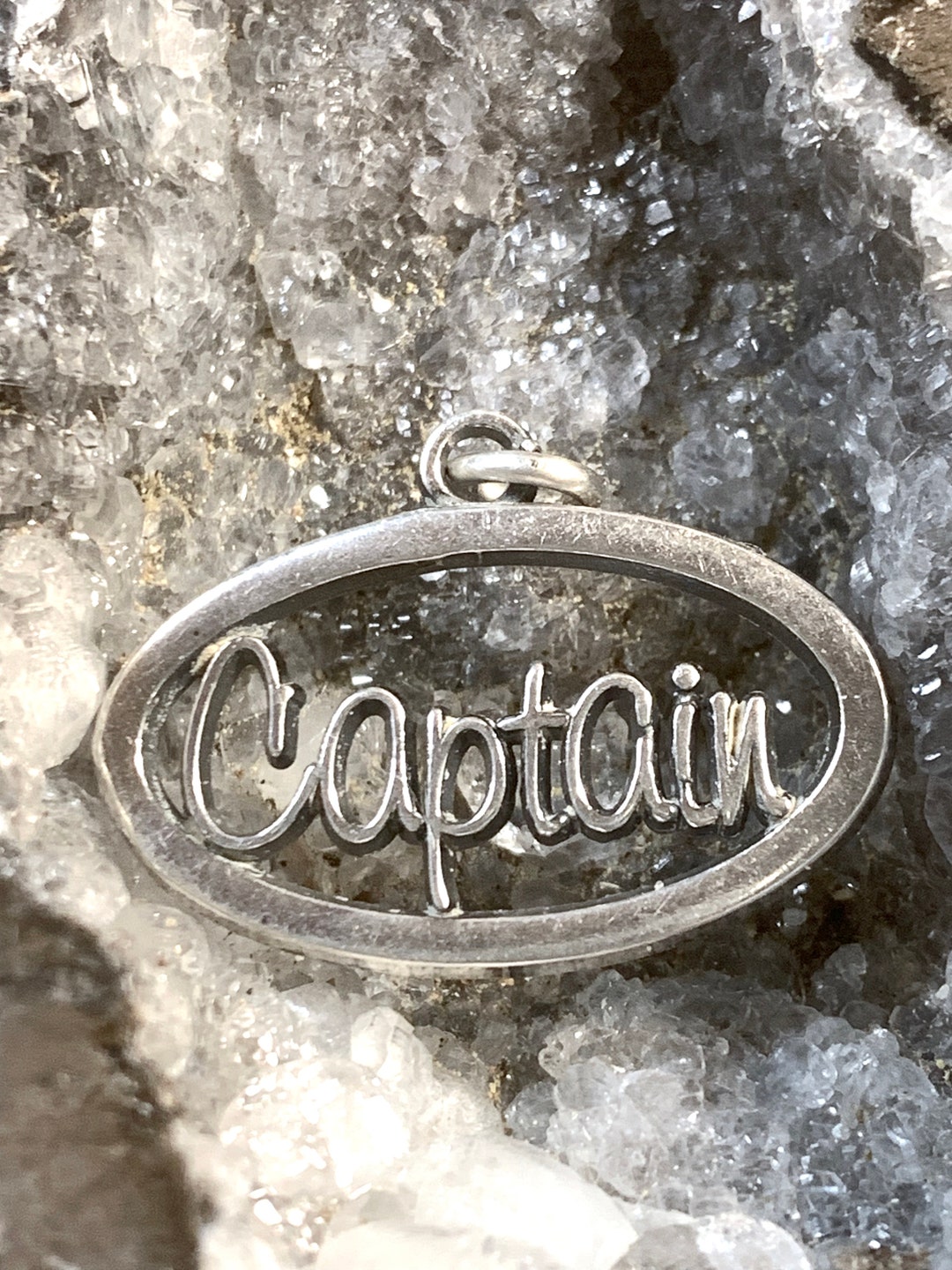 Sterling Captain Charm, Cheer Charms, Cheer Captain, Colorguard Jewelry ...