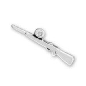 Sterling Rifle Charm, Color Guard Jewelry, Sabre Charm, Color Guard ...