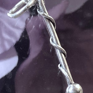 Sterling Baton Charm Majorette Charm Twirler Baton Baton - Etsy
