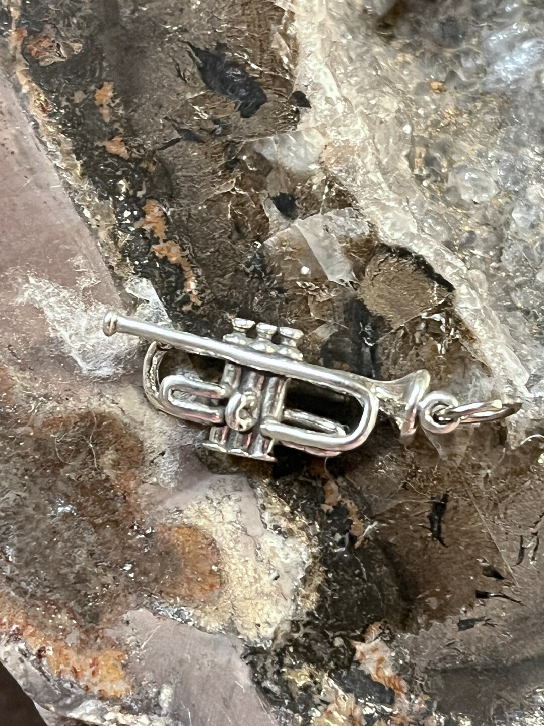 Sterling Trumpet Charm, Coronet Jewelry, Marching Band Charms ...