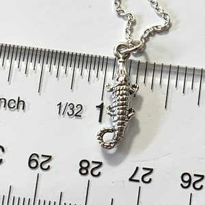 Sterling Alligator Charm, Sterling TINY Crocodile Charm, Gator Charm ...