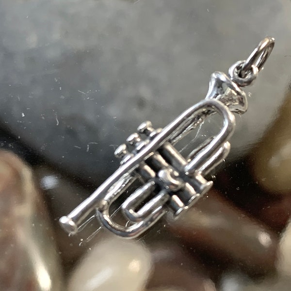 Trumpet Charm - Etsy