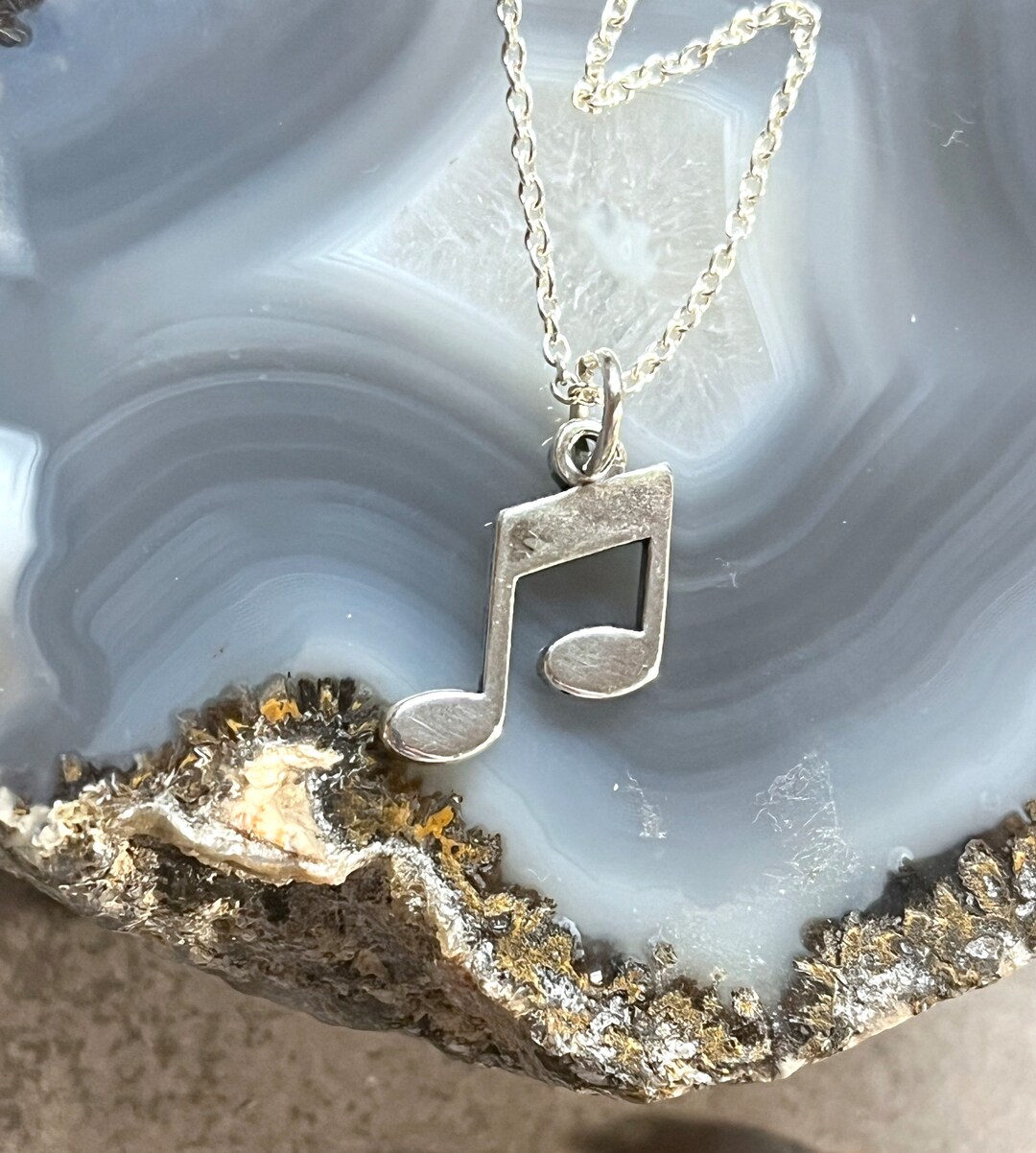 Sterling Music Note Charm, Marching Band Jewelry ,music Charms,music ...