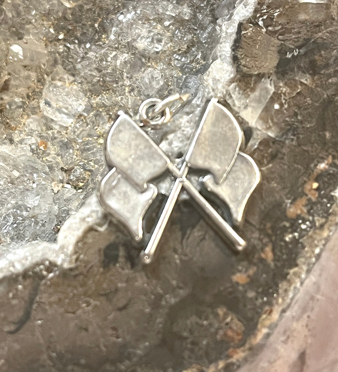 Sterling Color Guard Flag Charm, Drill Team Charm,marching Band Charms ...