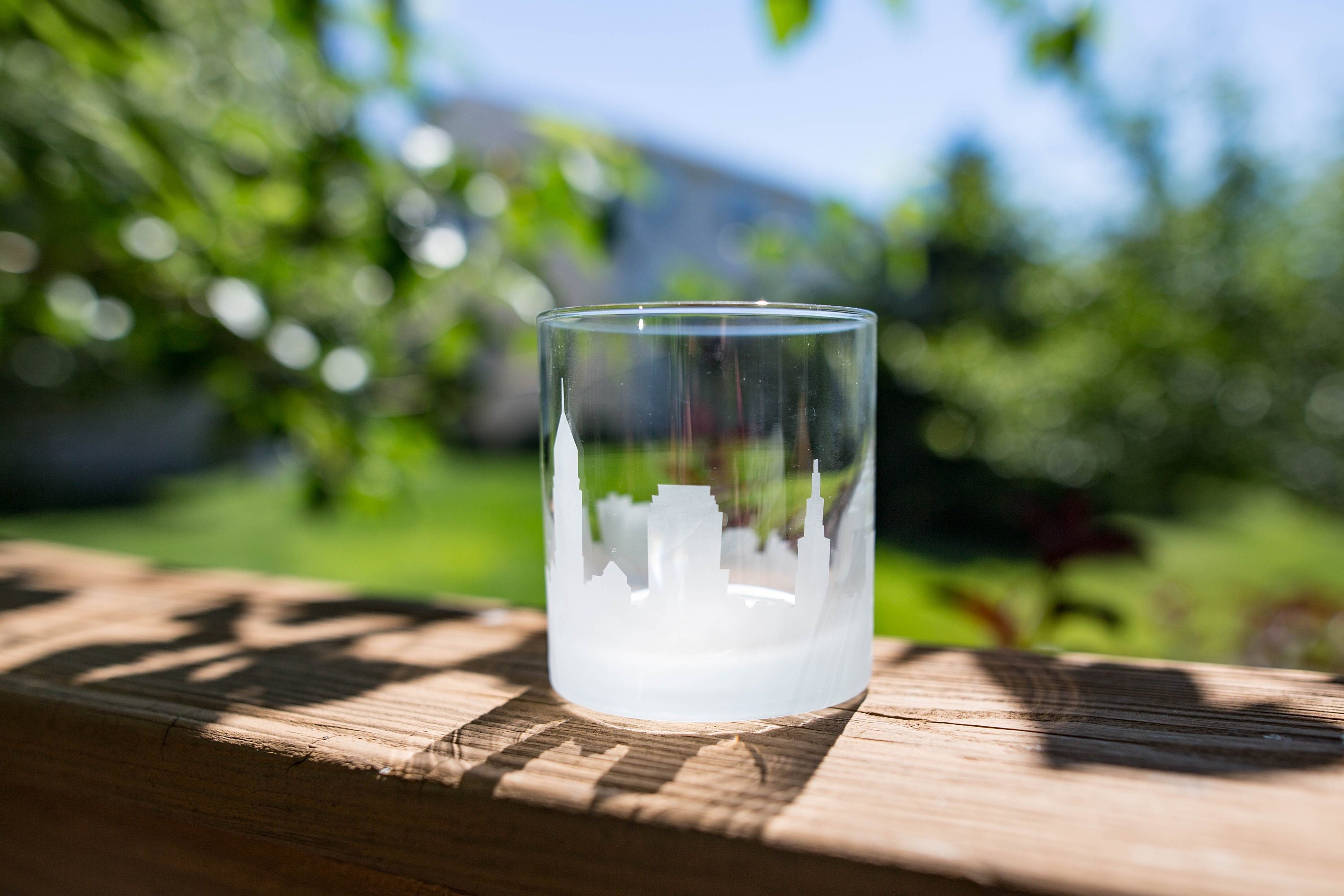 Cleveland Skyline Rocks Glass/old Fashioned Glass/ Whiskey - Etsy