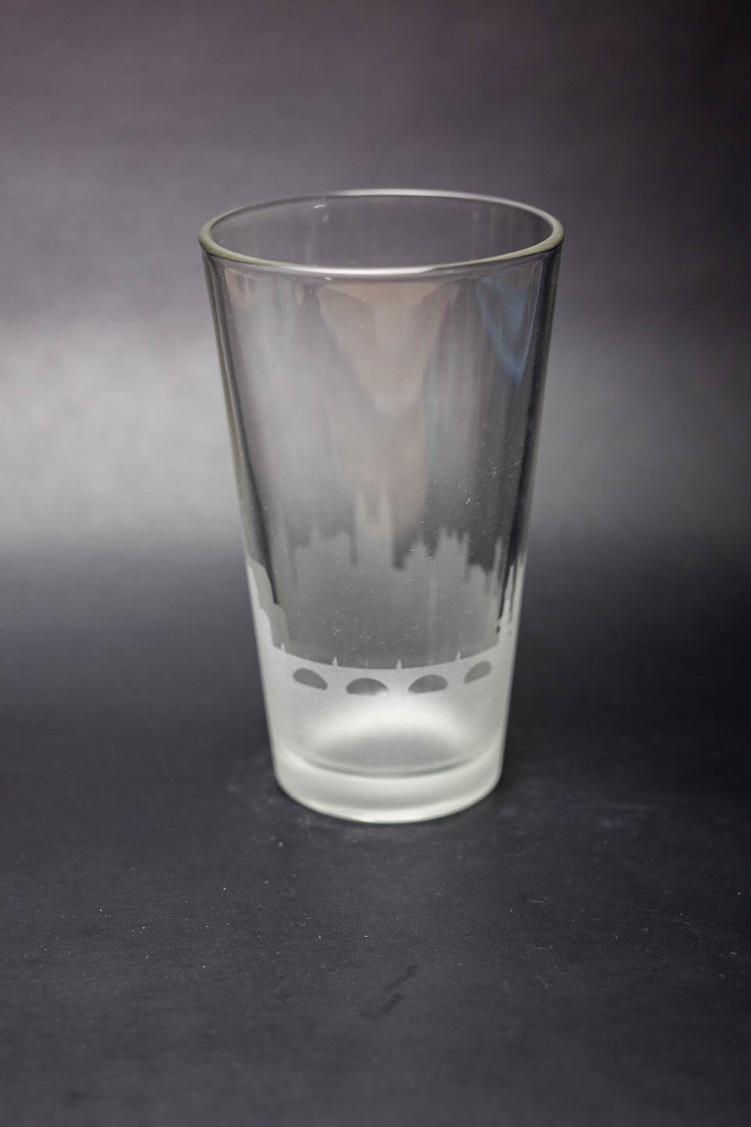 Prague Czech Republic Skyline Etched Pint Glass Prague Beer - Etsy