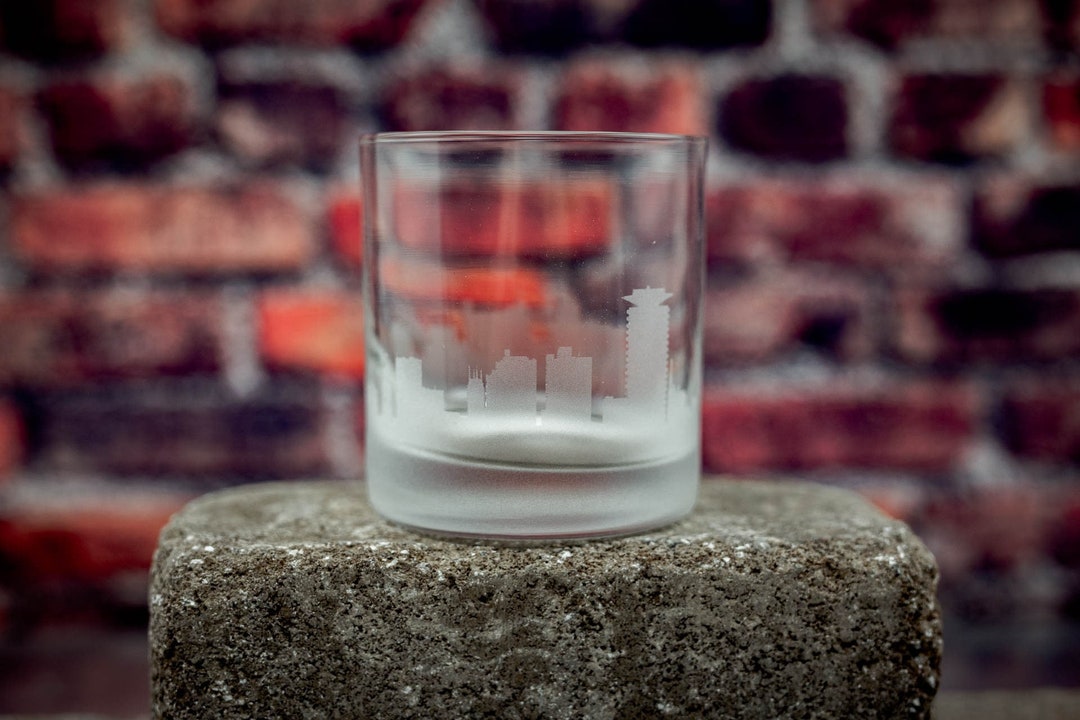 Nairobi Kenya Skyline Cocktail Glass - FREE Customization - Whiskey ...