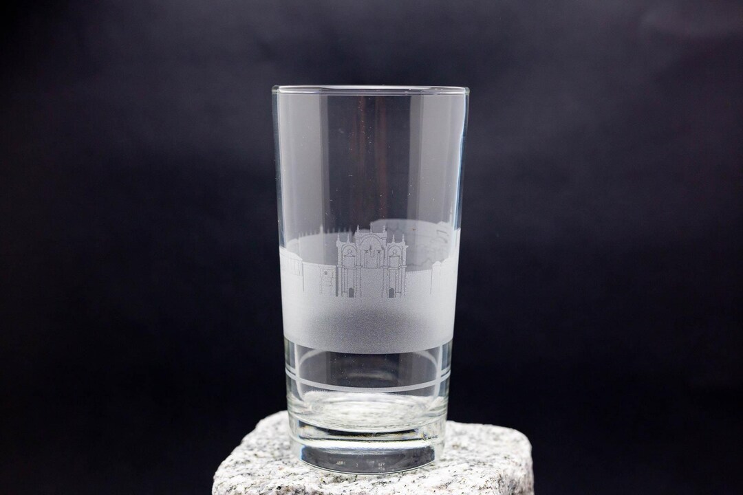Granada Spain Skyline Etched Collins Highball Cocktail Mojito Glass ...