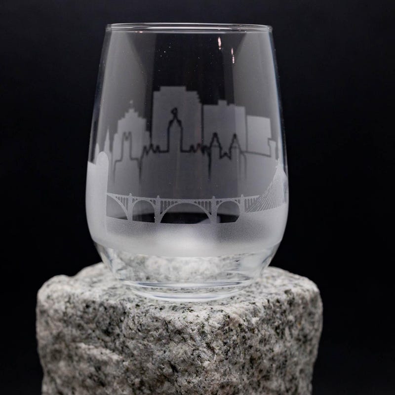 Urban Art Wine Glass - Etsy