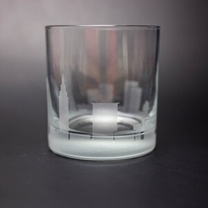 Cleveland Skyline Rocks Glass/old Fashioned Glass/ Whiskey - Etsy