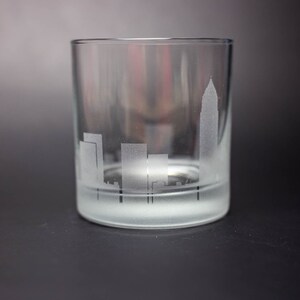 Cleveland Skyline Rocks Glass/old Fashioned Glass/ Whiskey - Etsy