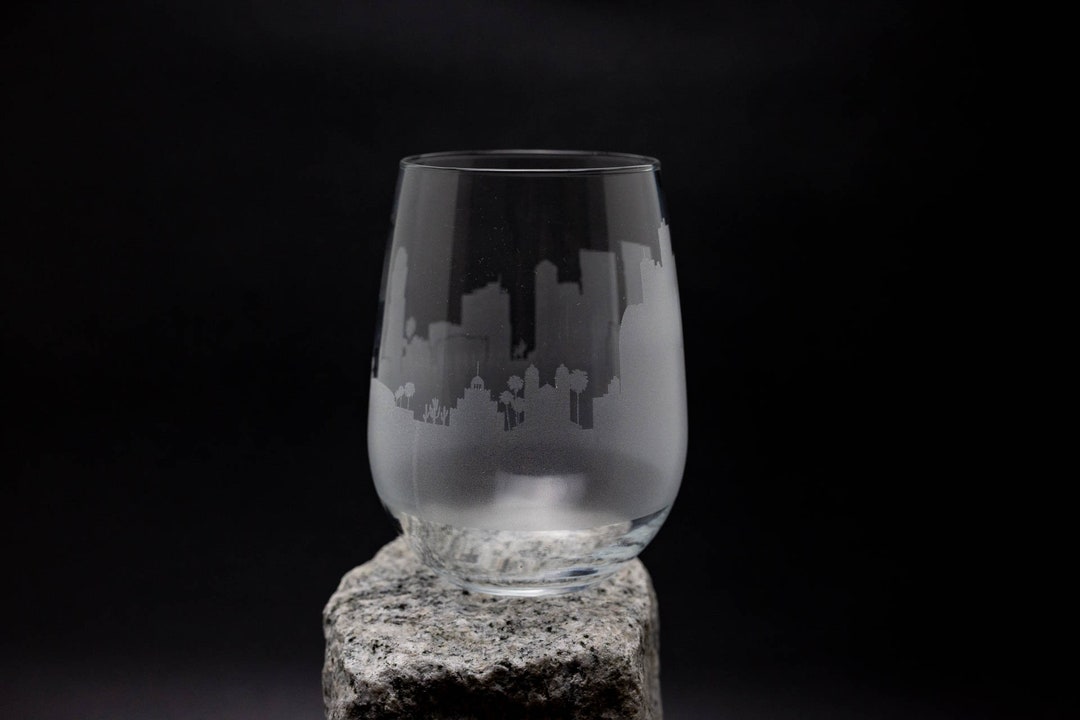 Phoenix Arizona Skyline Wine Glass & Stemless Goblet - FREE ...