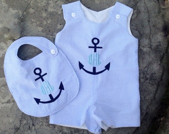 Nautical Baby Outfit - Etsy