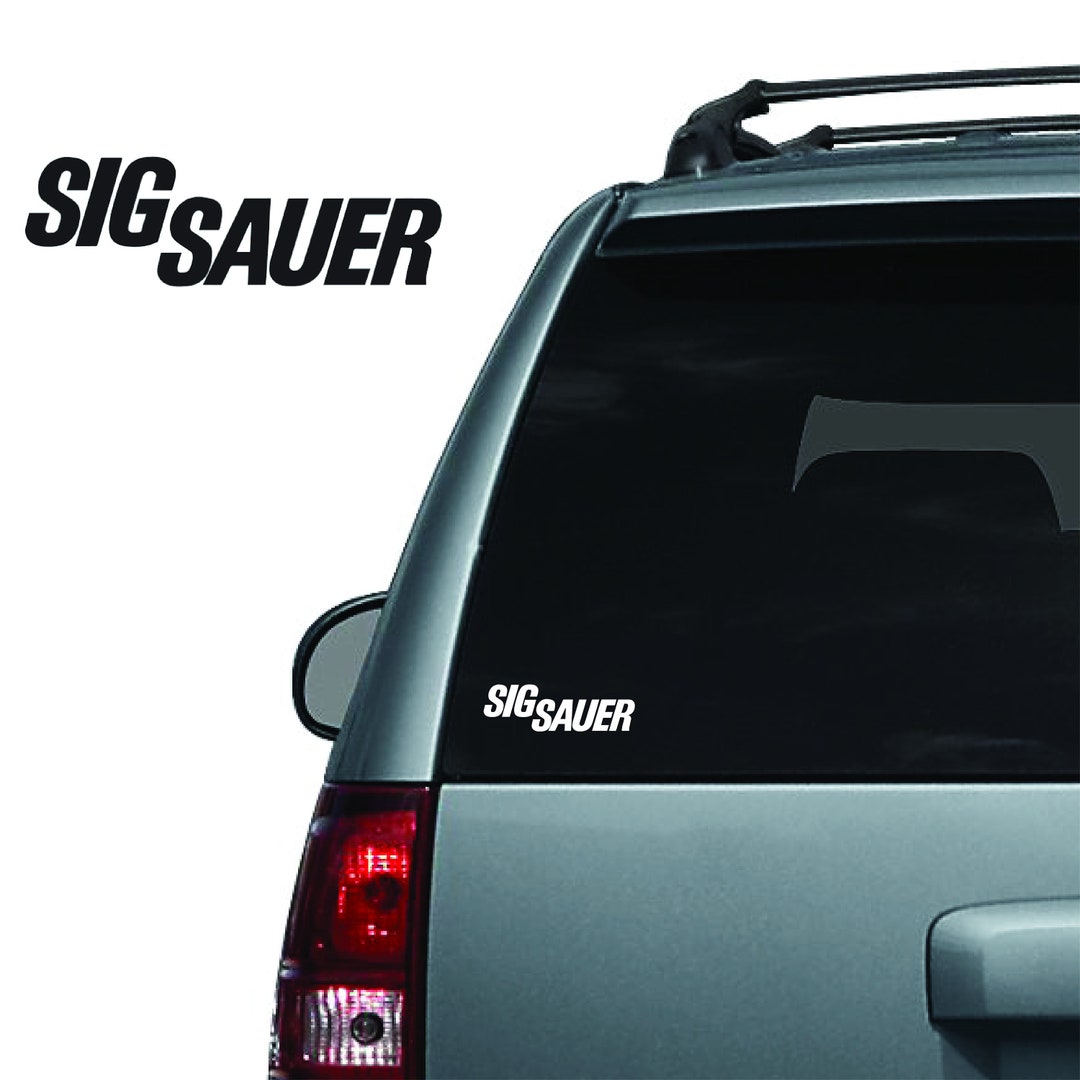 Sig Sauer Logo Vinyl Decal Sticker Multiple Colors Free Shipping - Etsy