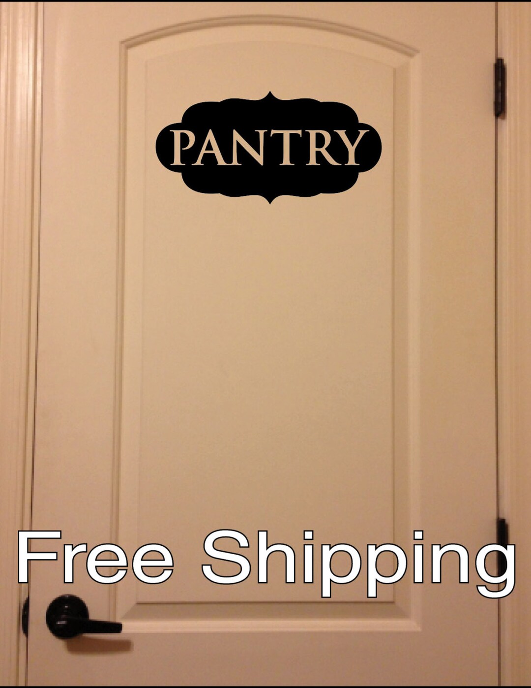 PANTRY Wall Vinyl Sticker Decal Pantry Kitchen Room Ornate Design Decor ...