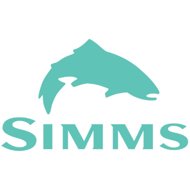 Simms- Logo Vinyl Decal Sticker - Multiple Colors - Free Shipping - Etsy