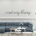 Count Every Blessing Vinyl Wall Sticker Decal Home Farmhouse Faith ...