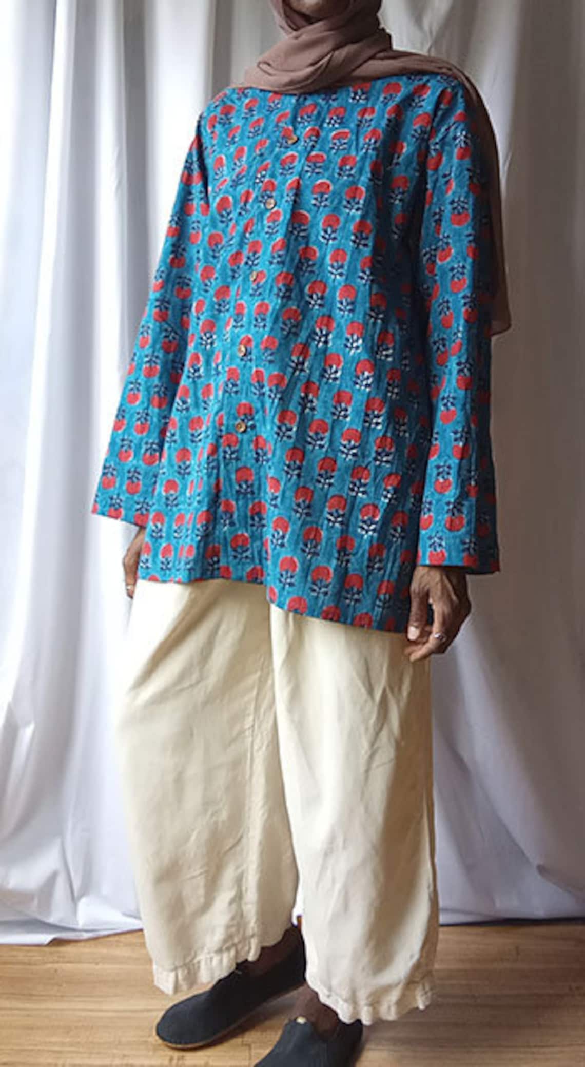 Minimalist Oversized Modest Shirt PDF Sewing Pattern - Etsy
