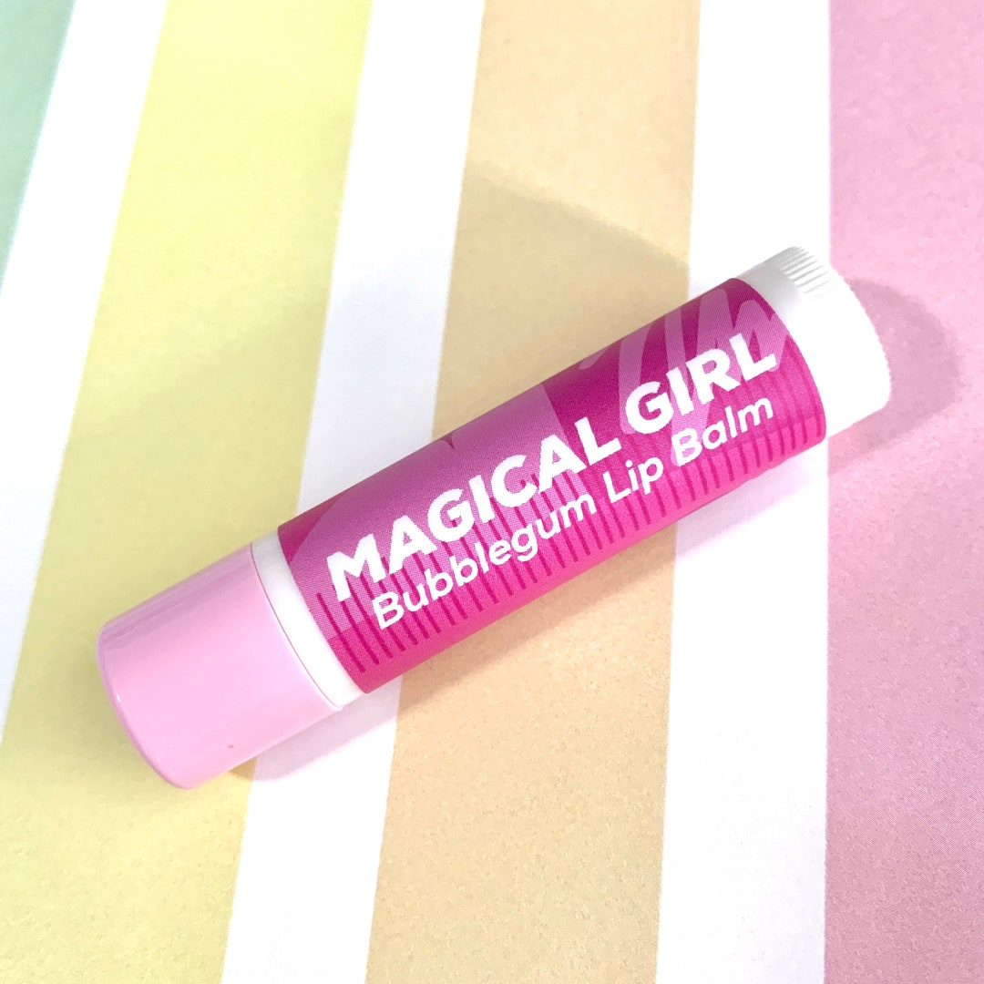 Magical Girl Bubblegum Lip Balm - All Natural Handmade Geek Balm - Etsy