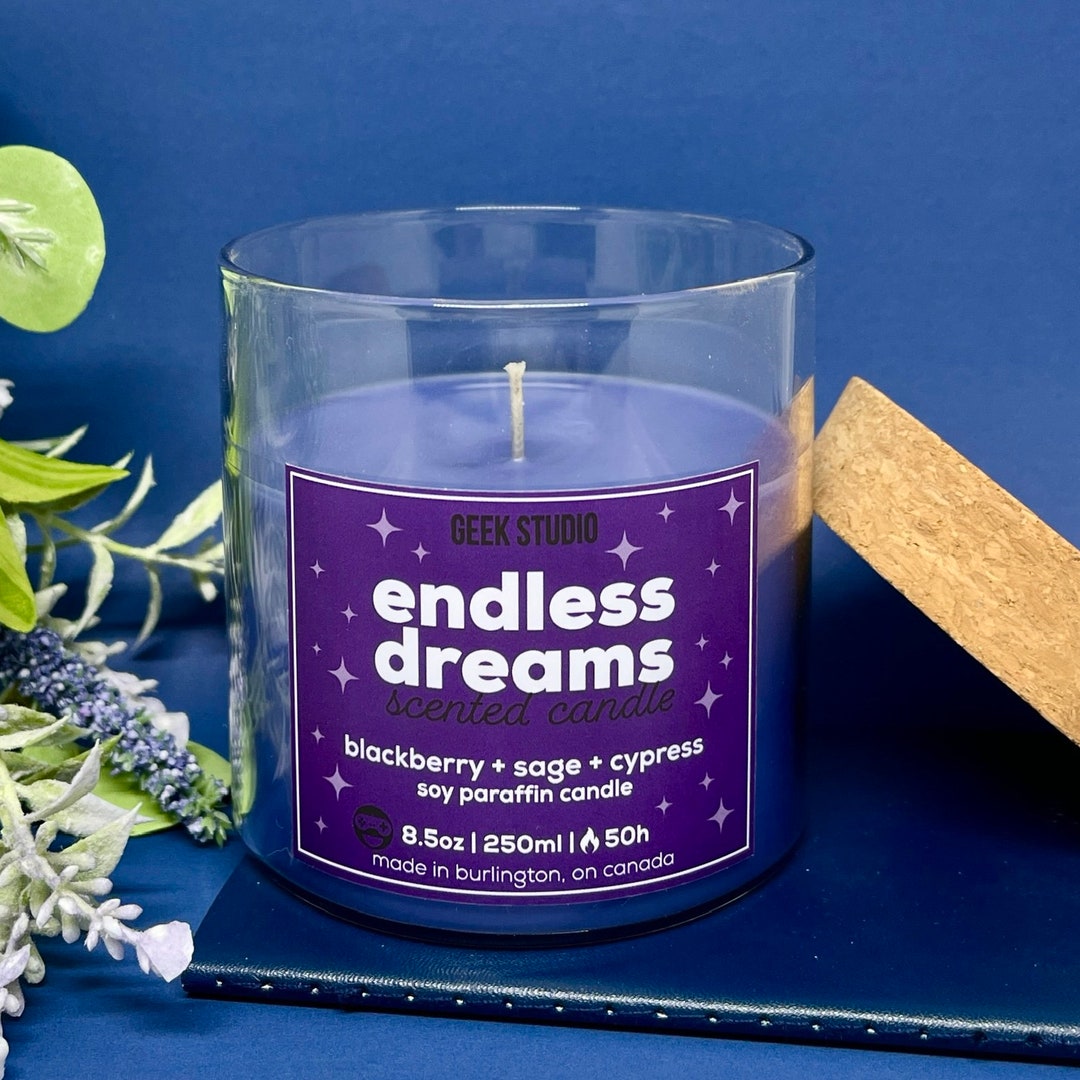 Endless Dreams Candle - Blackberry + Sage + Cypress - Etsy