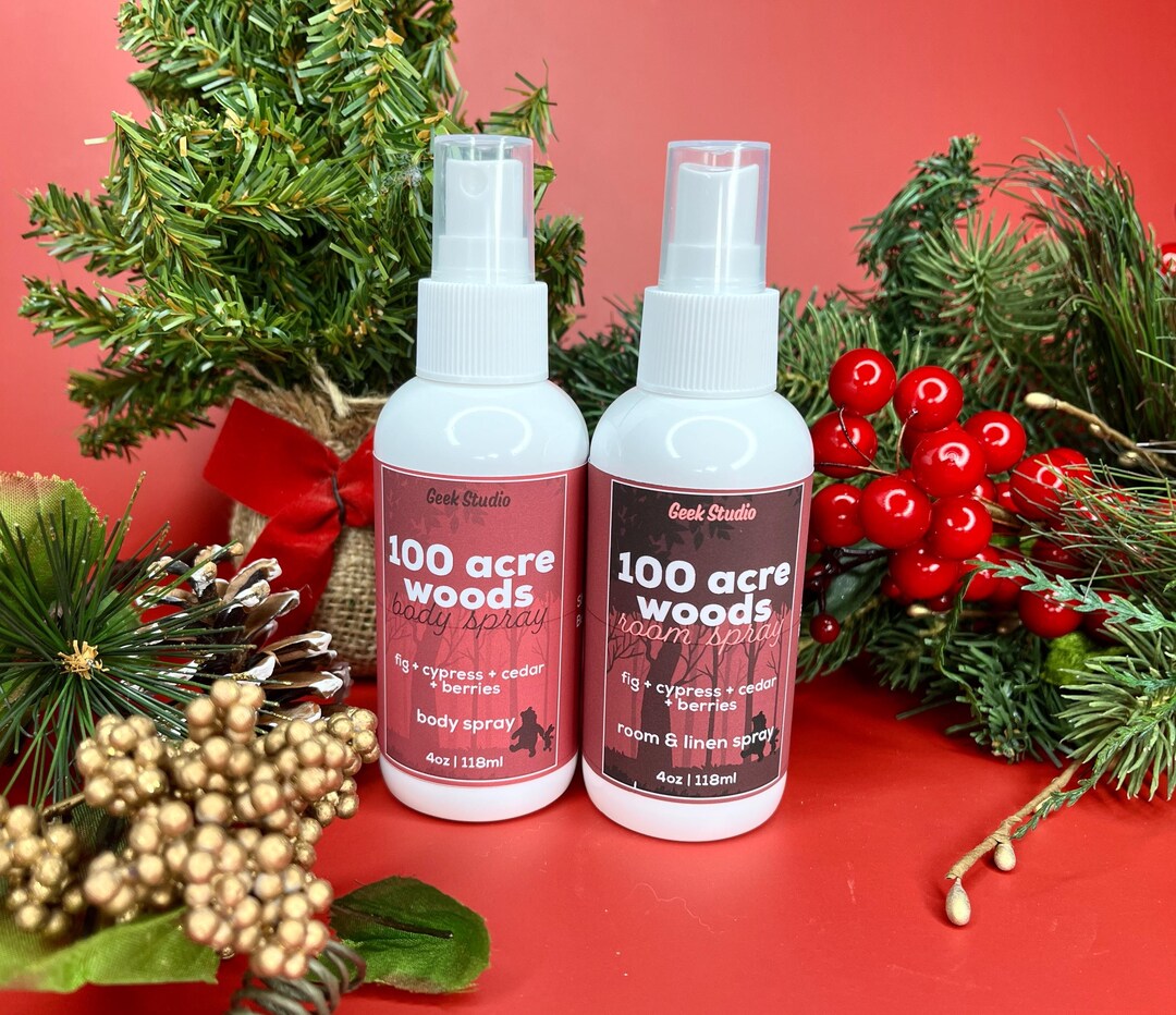 100 Acre Woods Body & Room Spray - Fig + Cypress + Cedar + Berries - Etsy