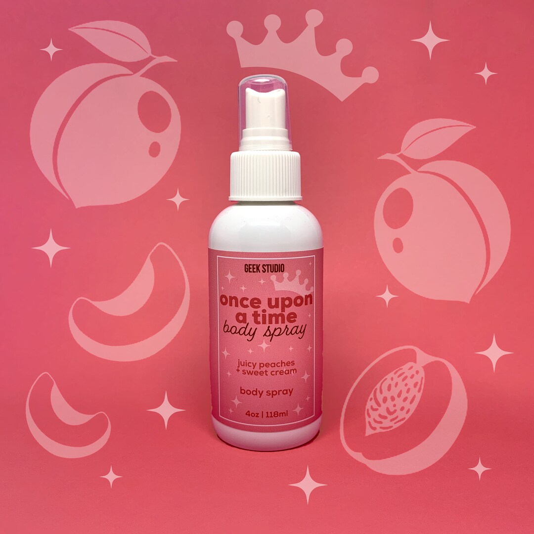 Once Upon A Time Body Spray Peaches and Cream - Etsy