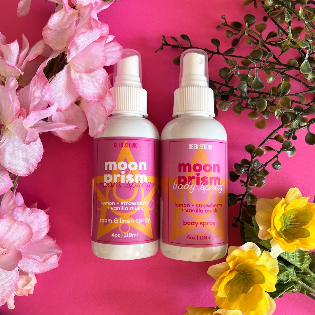 Moon Prism Body & Room Spray - Lemon + Strawberry + Vanilla Musk - Etsy