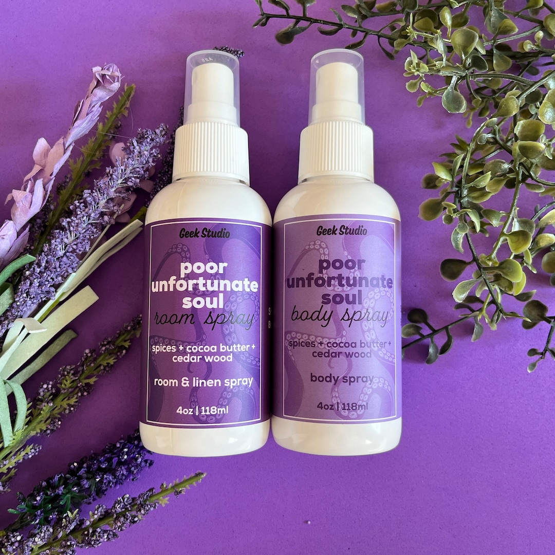 Poor Unfortunate Soul Body & Room Spray - Spices + Cocoa Butter + Cedar ...