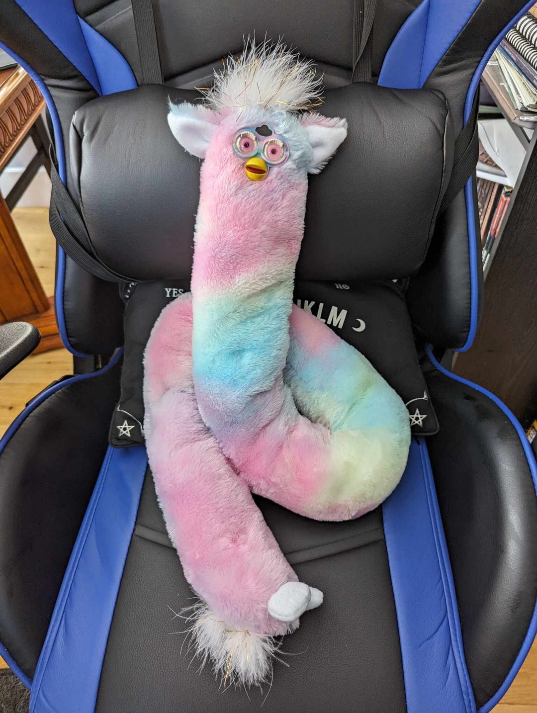 Pastel Rainbow Long Furby - Etsy