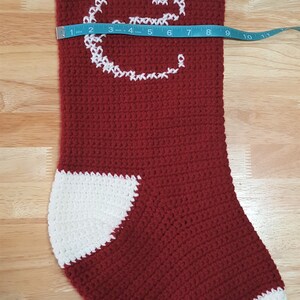 Large Christmas Stocking Crochet Pattern PDF Download - Etsy