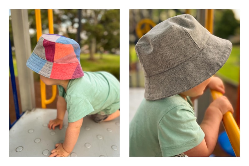 Little Kids Bucket Hat Sewing Pattern - Etsy