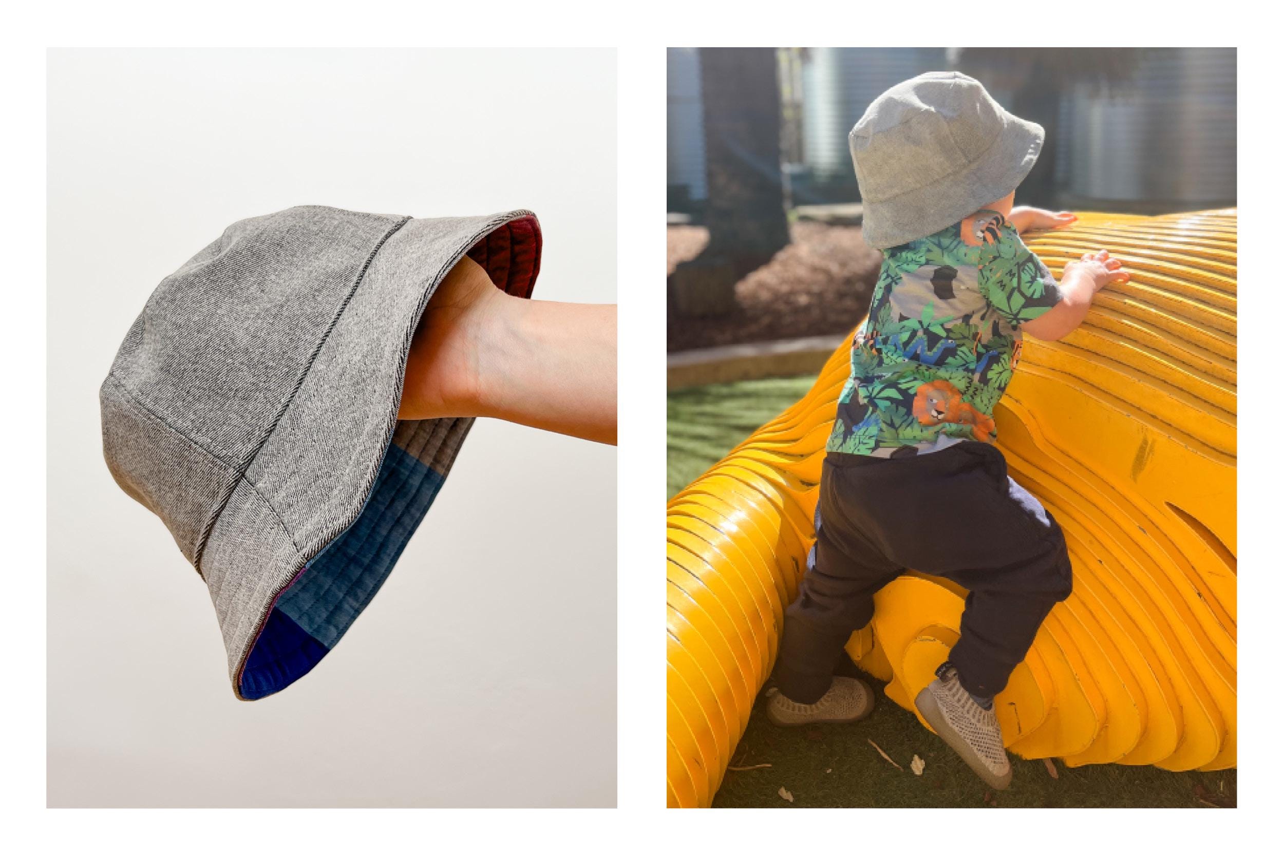 Little Kids Bucket Hat Sewing Pattern - Etsy