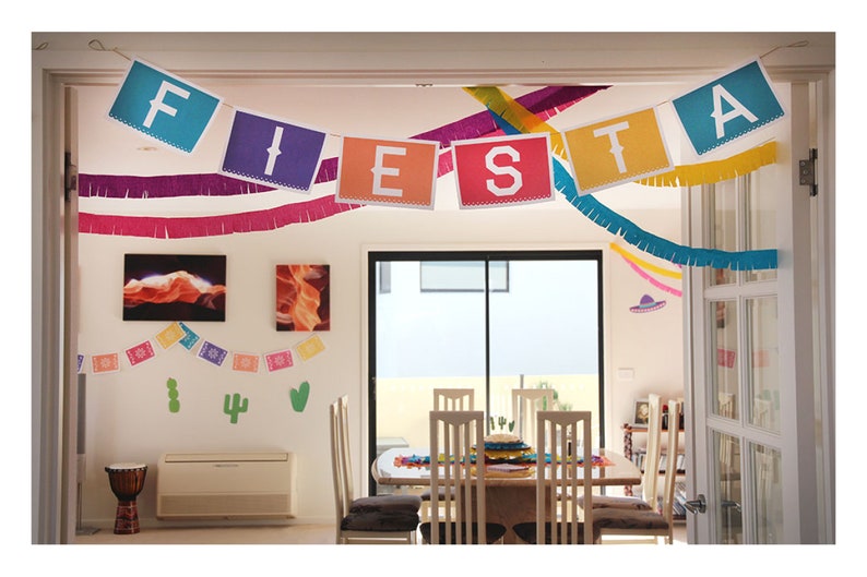 Printable Mexican Party Decor & Props Kit - Etsy Australia