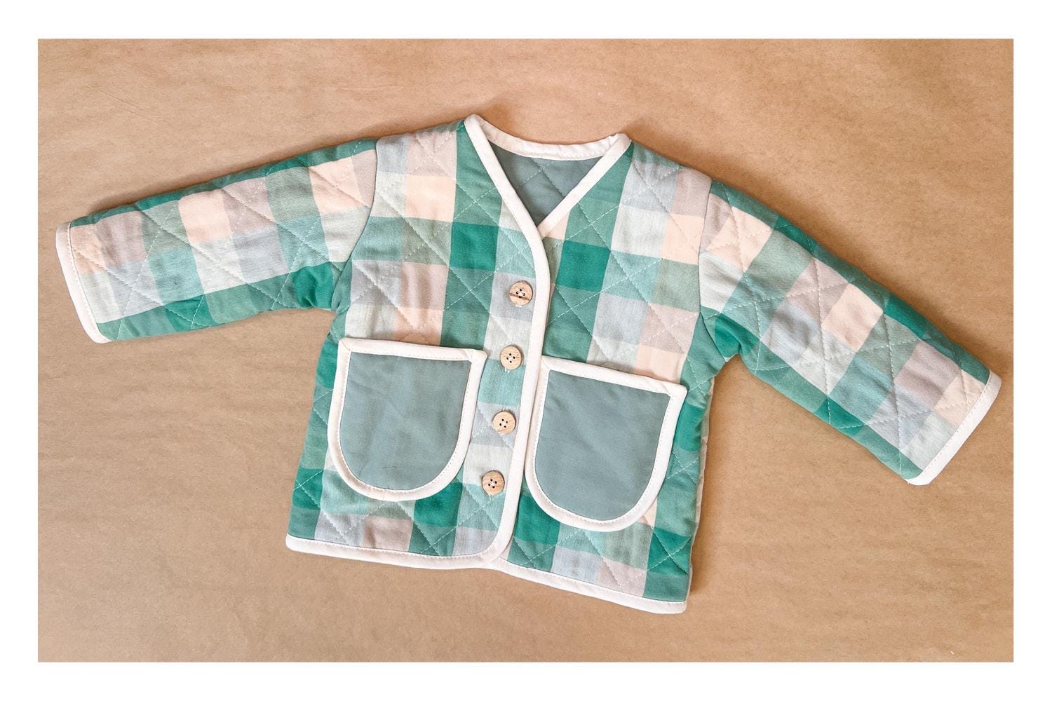 Toddler Quilted Jacket Sewing Pattern - Etsy