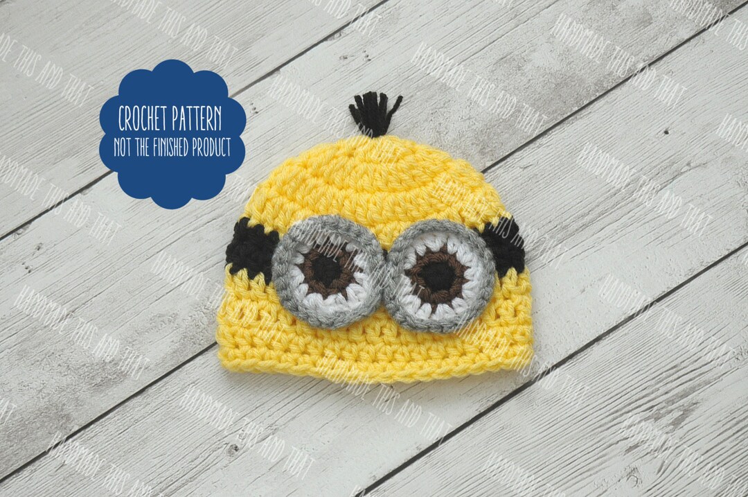 CROCHET PATTERN Crochet Yellow Mythical Creature Pattern, Baby Hat ...
