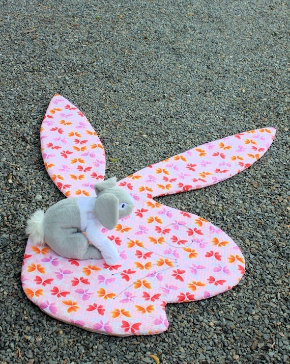 Big Bunny Play Mat Bed Lounge Rabbit Bed Pet Bed | Etsy