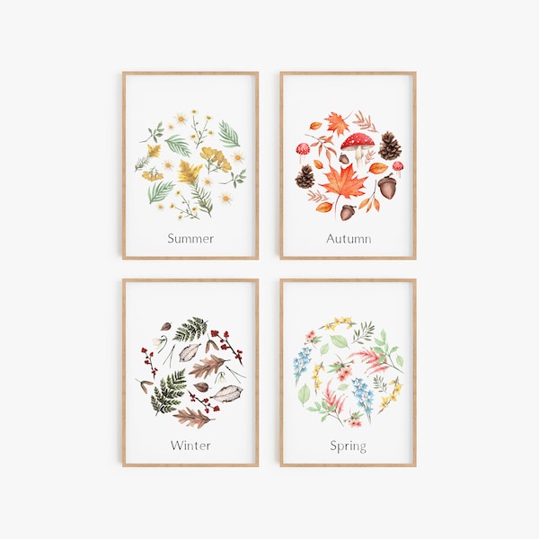 Four Seasons Art - Etsy