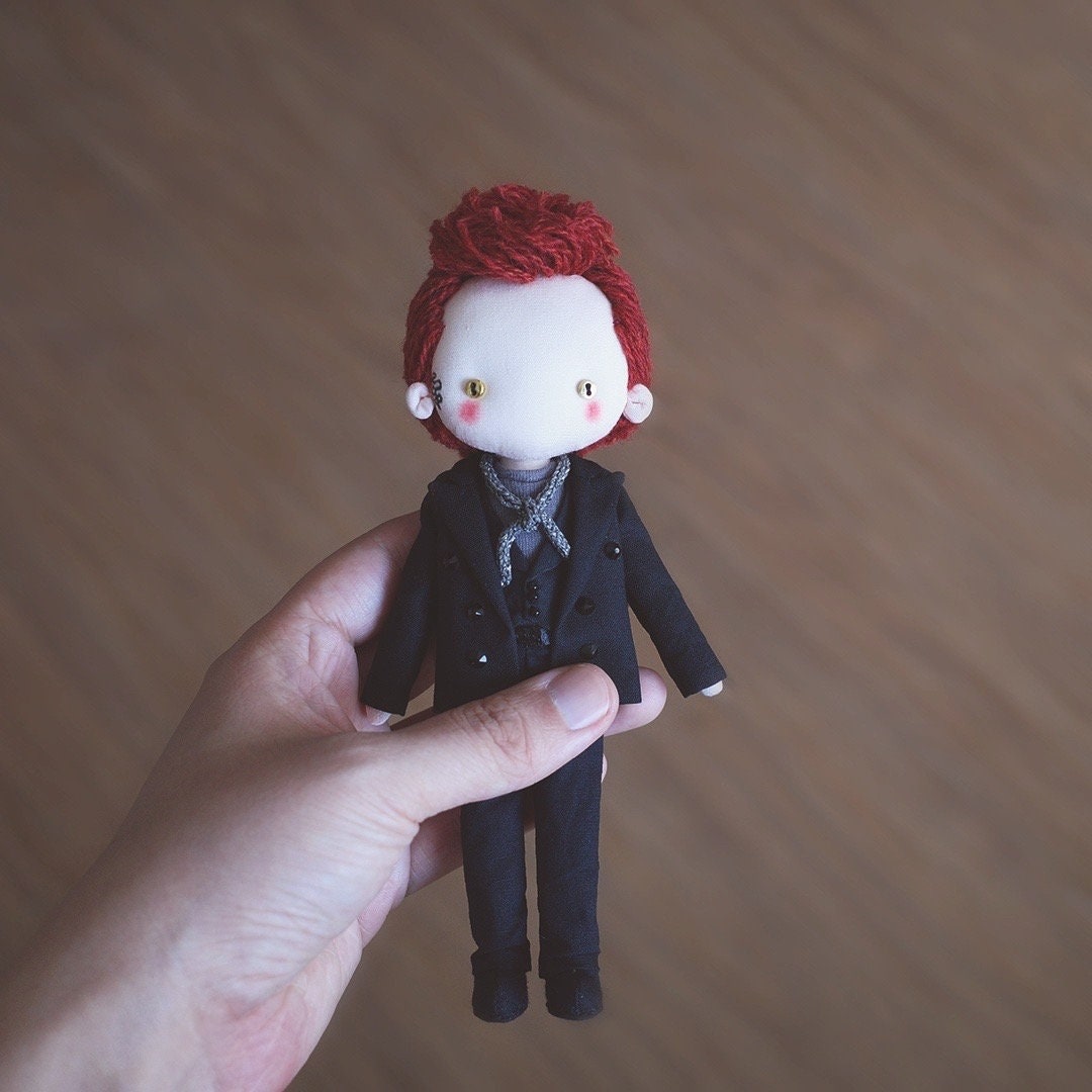 Pattern and Tutorial of Crowley Doll - Etsy