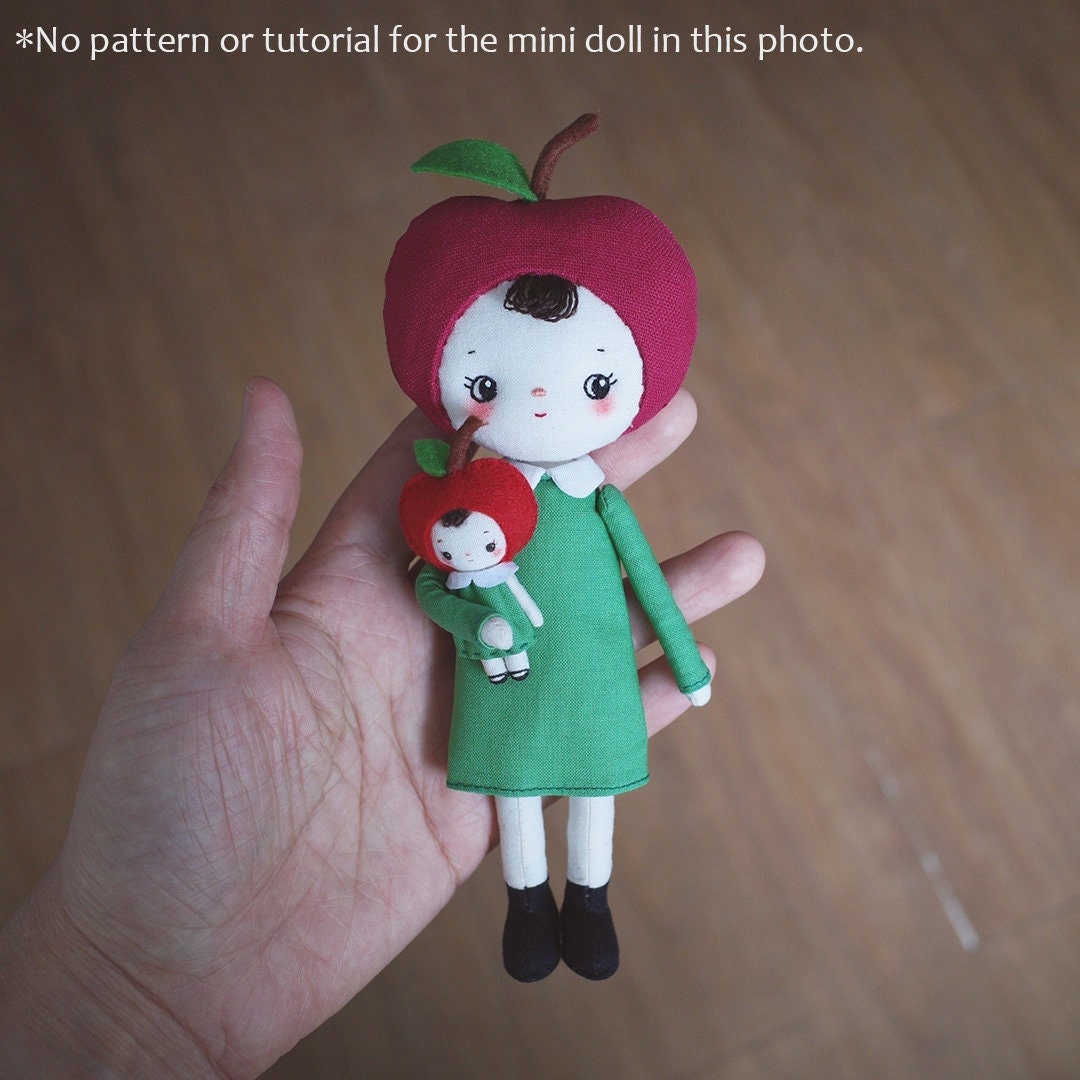 Pattern and Tutorial of Apple Girl Doll - Etsy