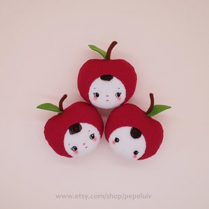 Pattern and Tutorial of Apple Girl Doll - Etsy