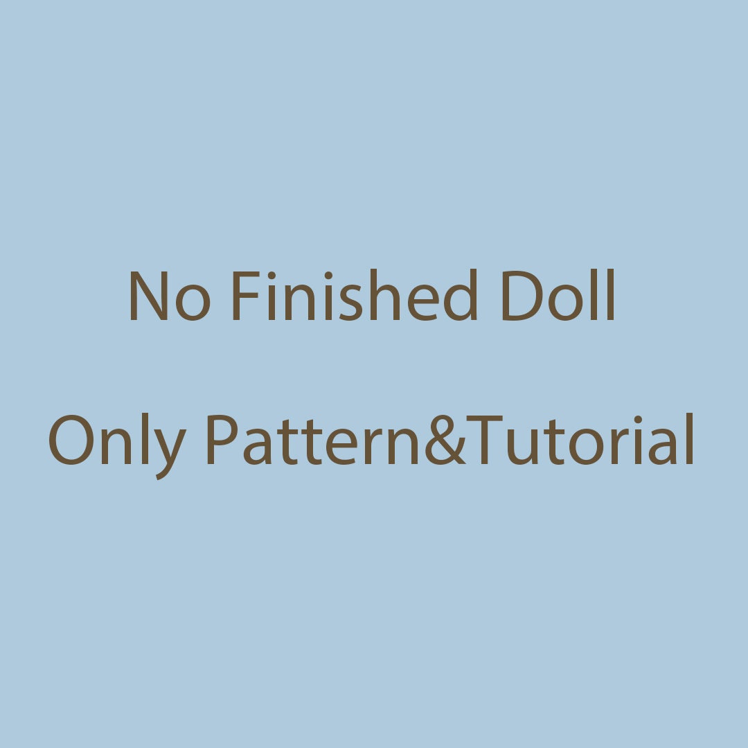 Pattern and Tutorial of Crowley Doll - Etsy